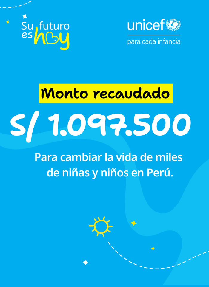 Su futuro es hoy - DONA AHORA - Unicef Perú