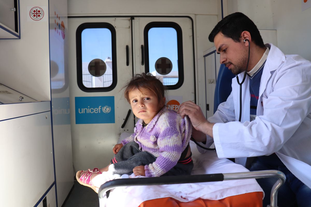 Provide Urgently Needed Health Care | UNICEF Global