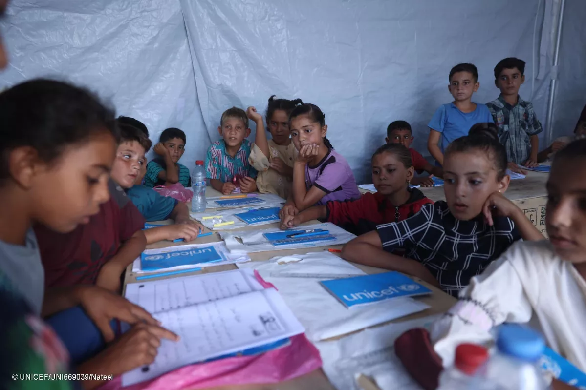 Help create safe spaces for children in crisis | UNICEF Global